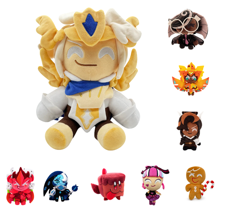 Cookie Run Kingdom Plushies Cookie Run Kingdom Plush Toys,Madeleine Cookie Plush,9 Inch Kingdom ...