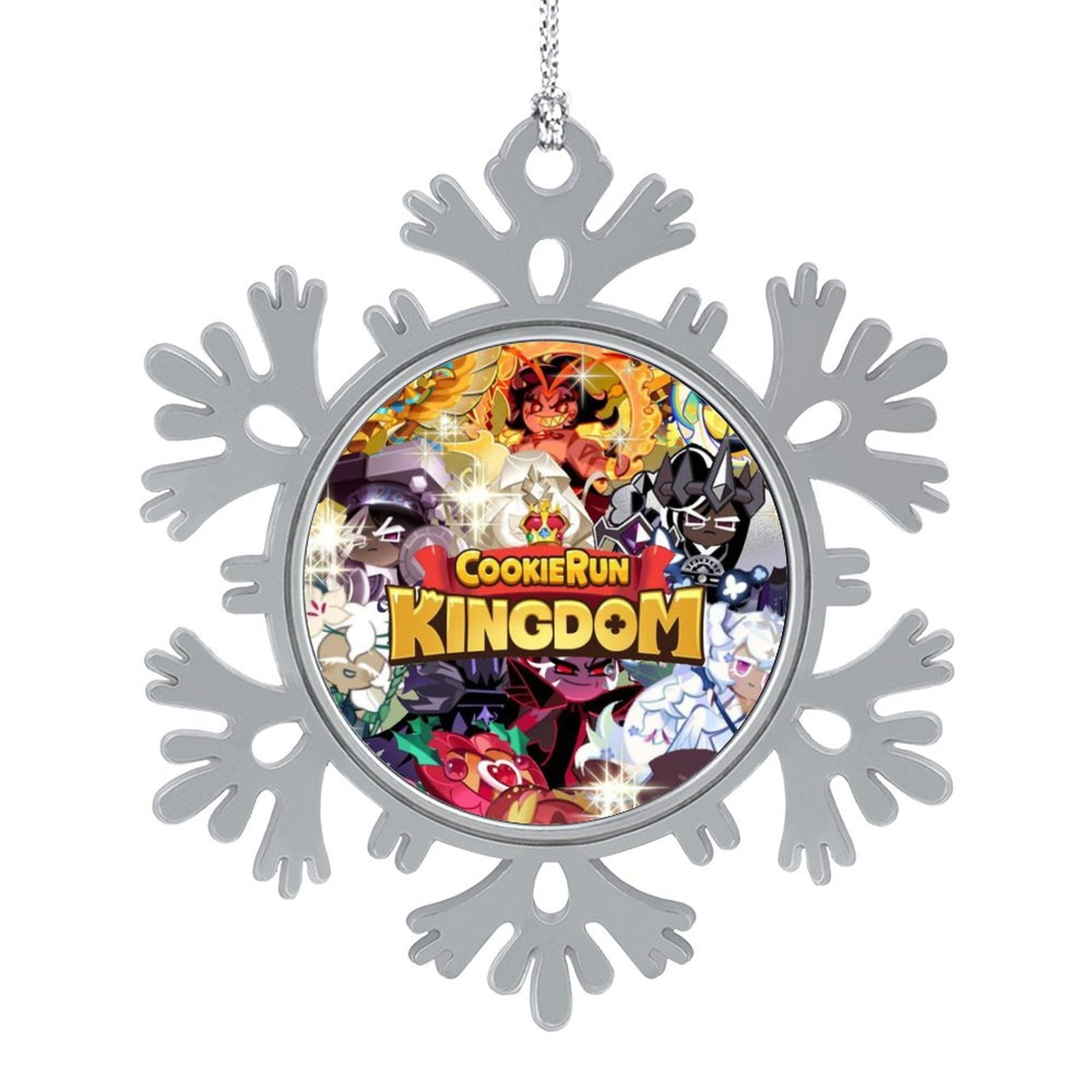 Cookie Run Kingdom Snowflakes Ornaments Christmas Tree Decorations ...