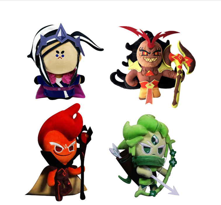 Cookie Run Kingdom Toys, 9.84 Inch Burning Spice Cookie Plush, Cookie ...