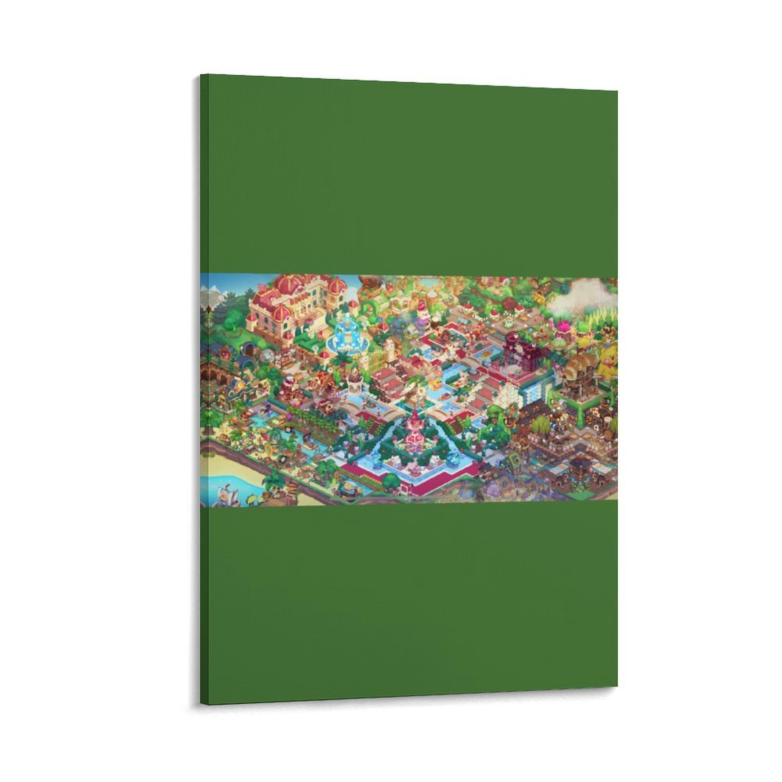 Cookie Run Kingdom Vertical-Format Decorative Inner Frame Suitable For ...