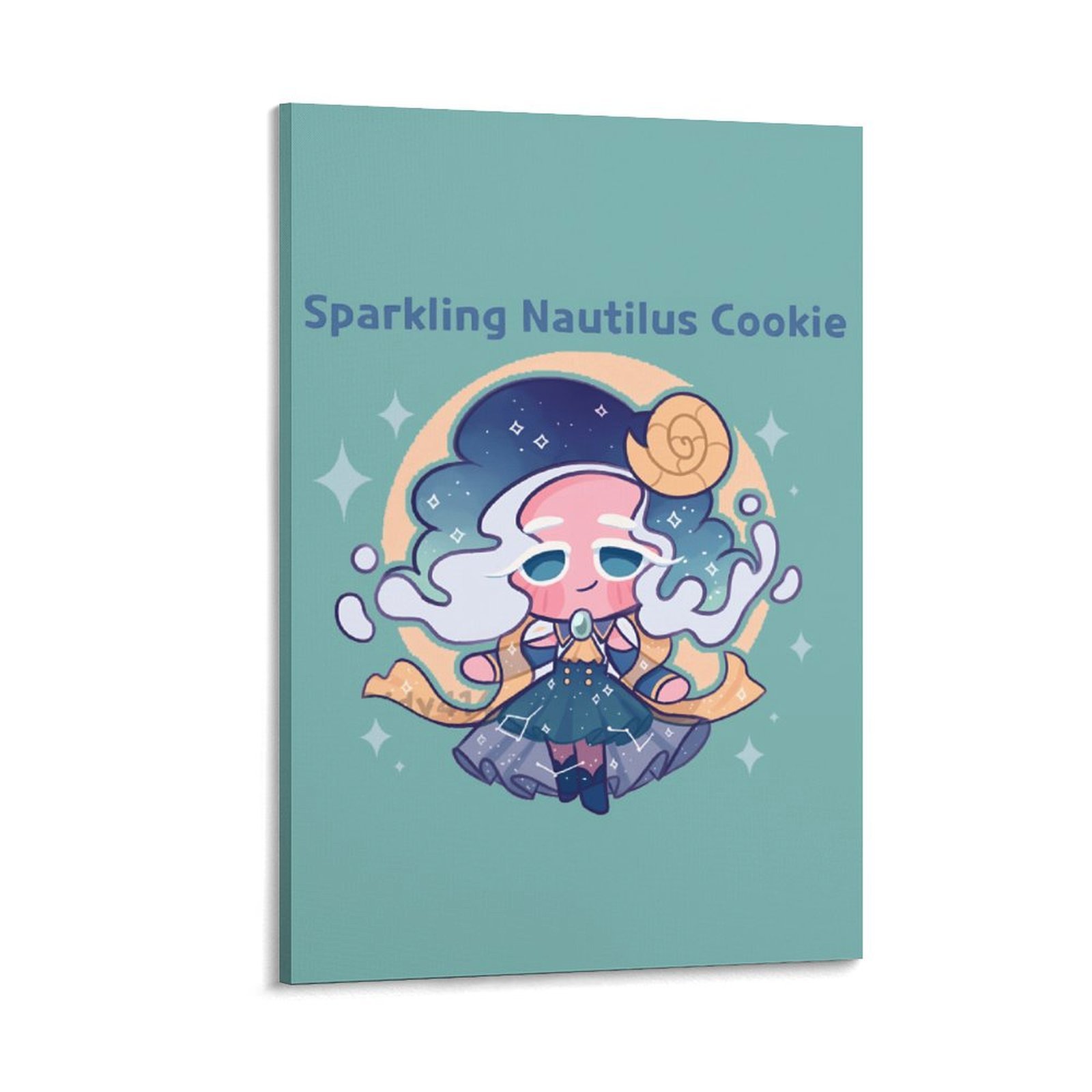 Cookie Run Kingdom Vertical-Format Decorative Inner Frame Suitable For ...