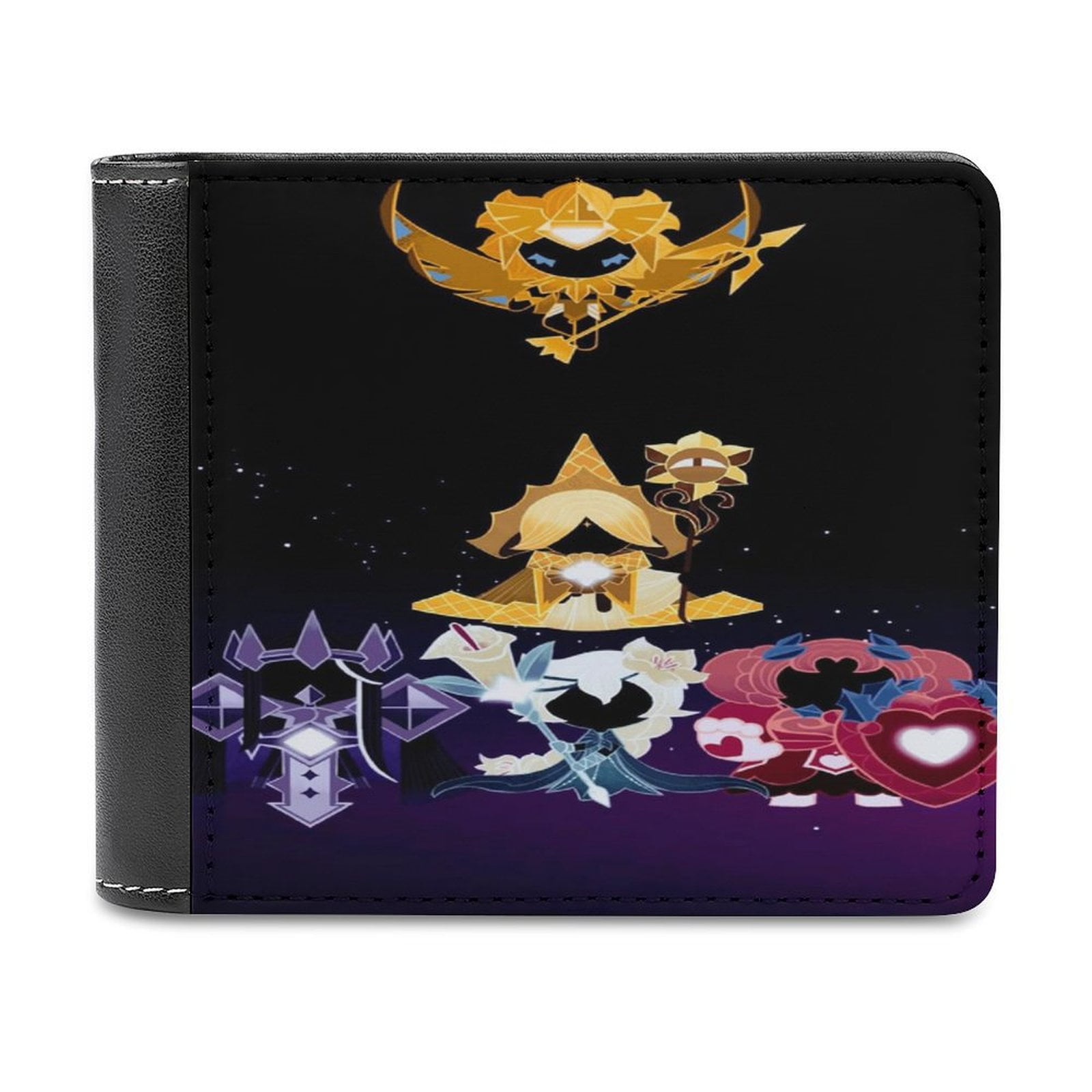 Cookie Run Kingdom Wallet for Men Leather Purse Clutch Card Holders ...