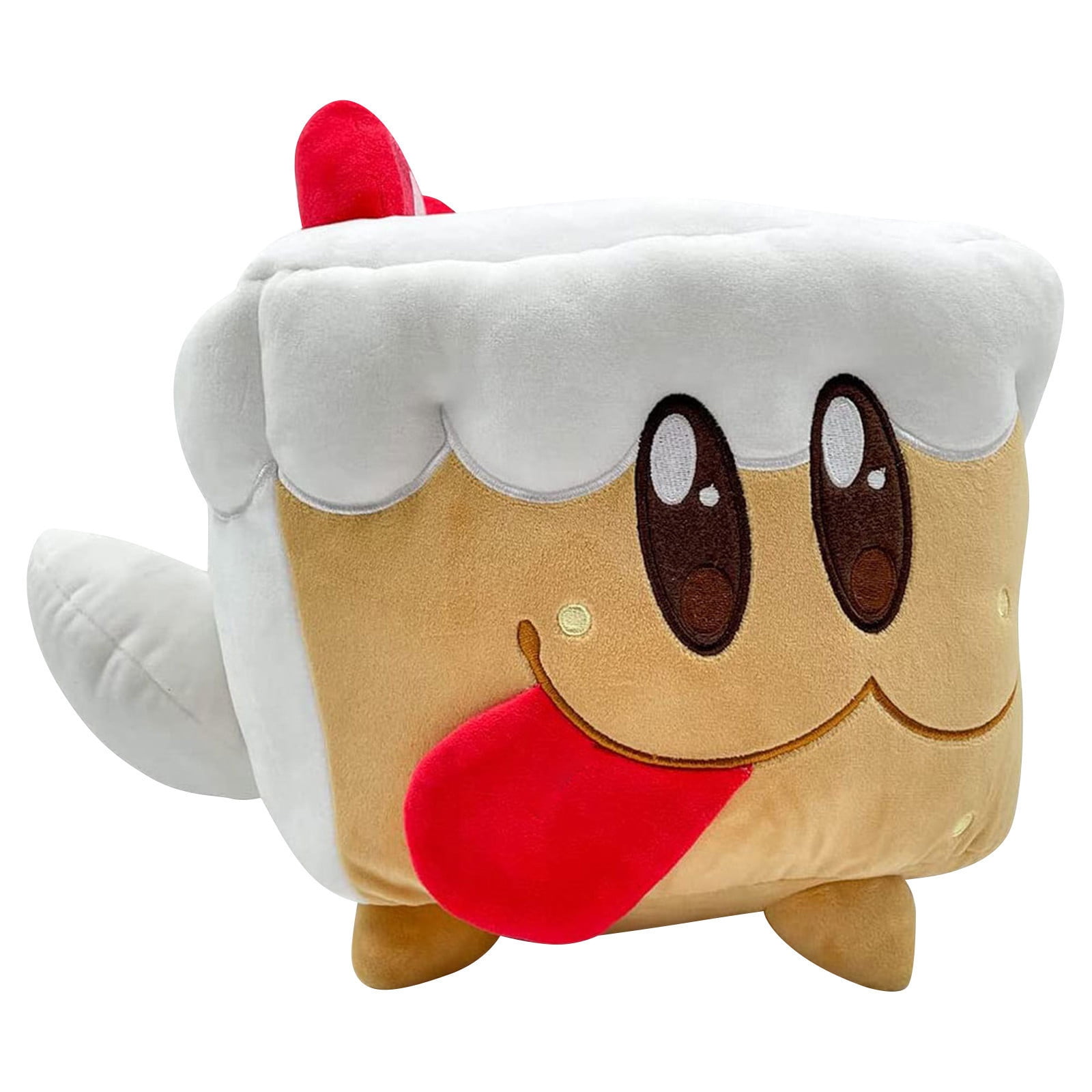 Cookie Run Kingdom White Cake Hound Cookie Plush Doll, Cartoon Style ...