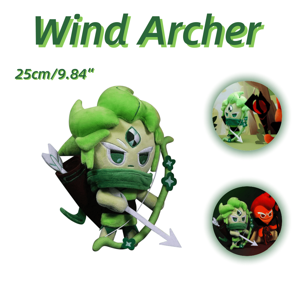 Cookie Run Kingdom Wind Archer Cookie Plushie, Soft Plush Doll, Ideal ...