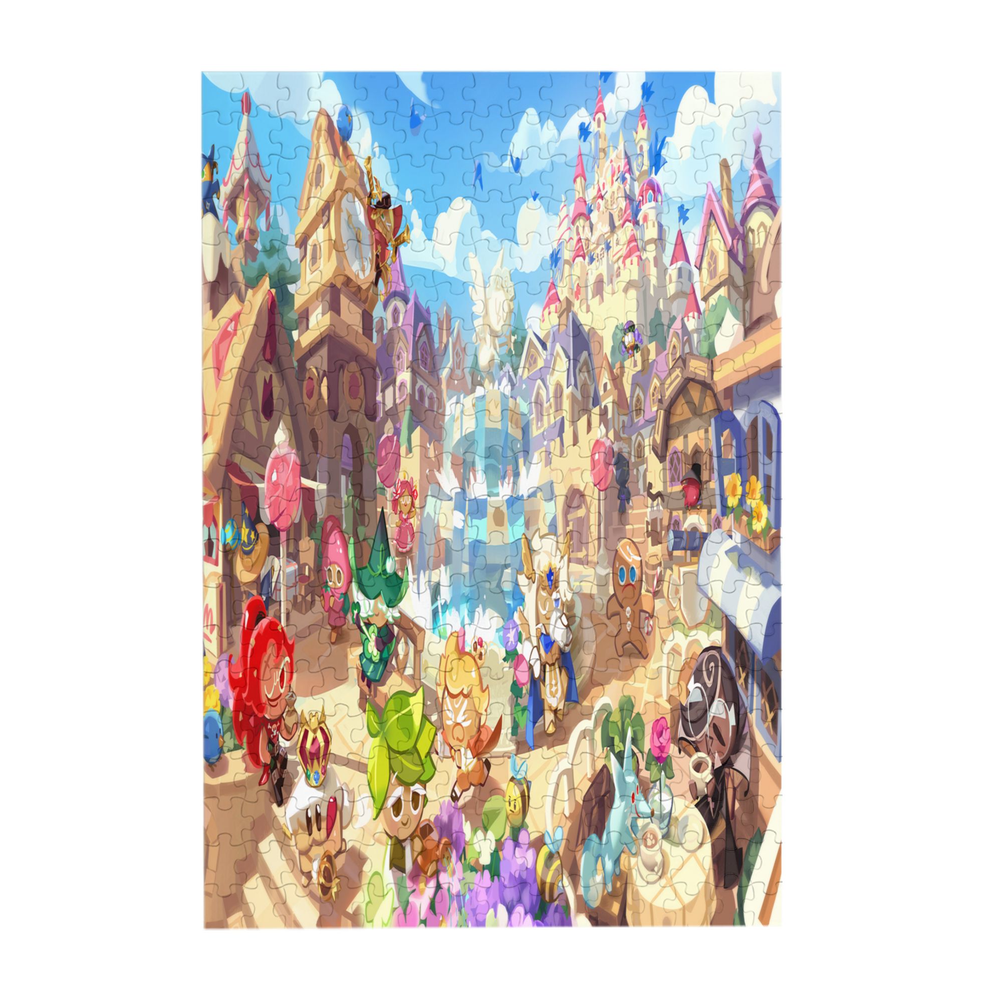 Cookie Run Kingdom Wooden Jigsaw Puzzles Educational Intellectual ...