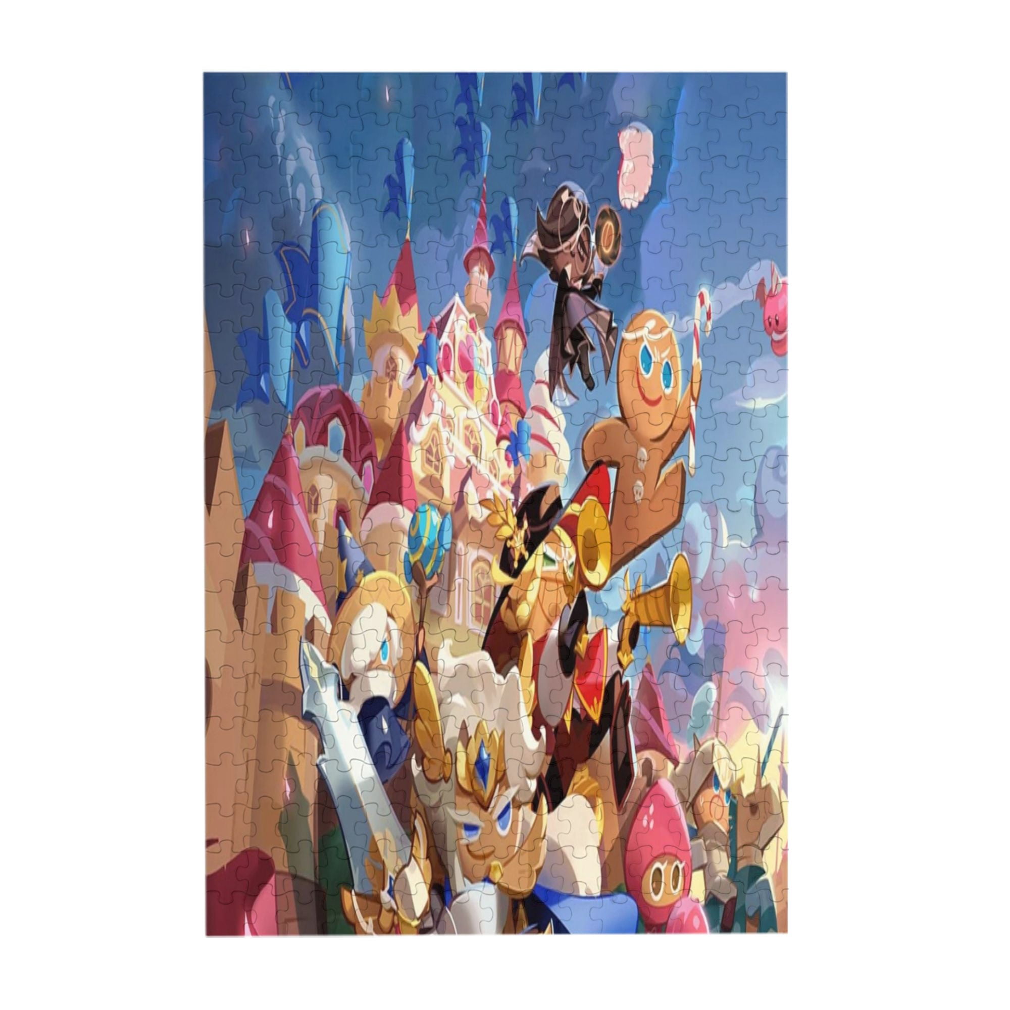 Cookie Run Kingdom Wooden Jigsaw Puzzles Educational Intellectual ...