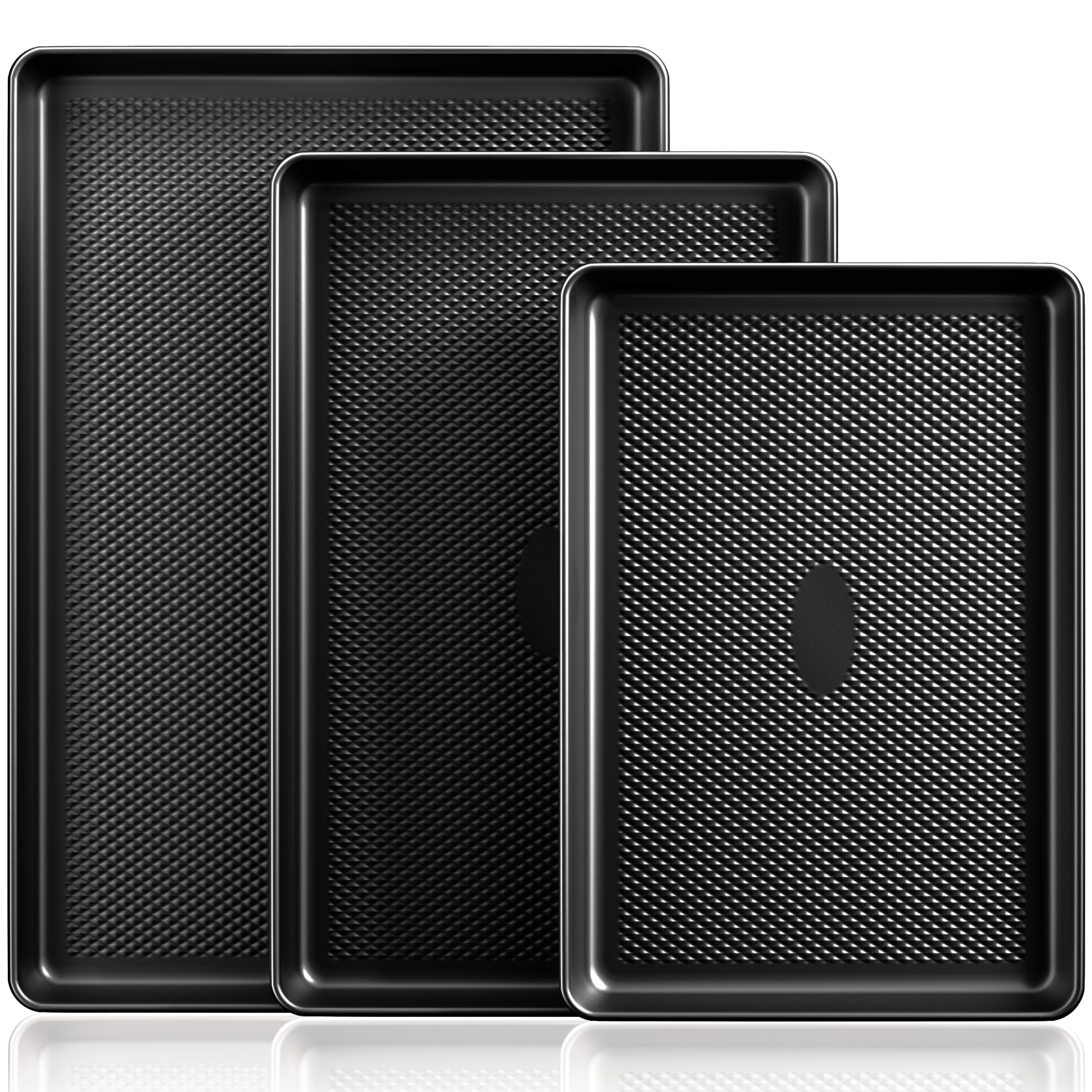 Free Shipping! Cookie Sheets for Baking Nonstick - HONGBAKE Baking ...