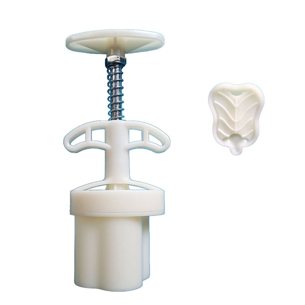 Cookie Stamps Vintage Fan Pattern Mooncake Mold Hand-Pressure Moon Cake ...