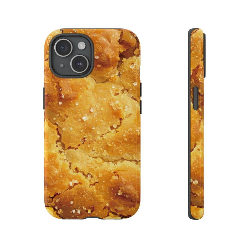 Cookie Texture Phone Case – Fun Biscuit Pattern for Foodies iPhone 11 ...
