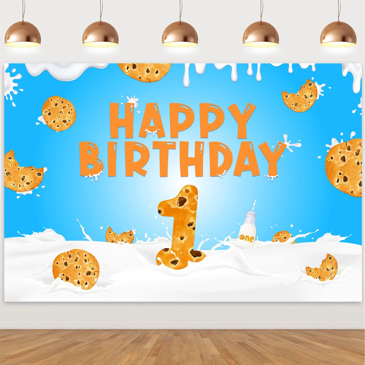 Cookie Themed Birthday Party Decorations for Boys Girls Milk and Cookie ...