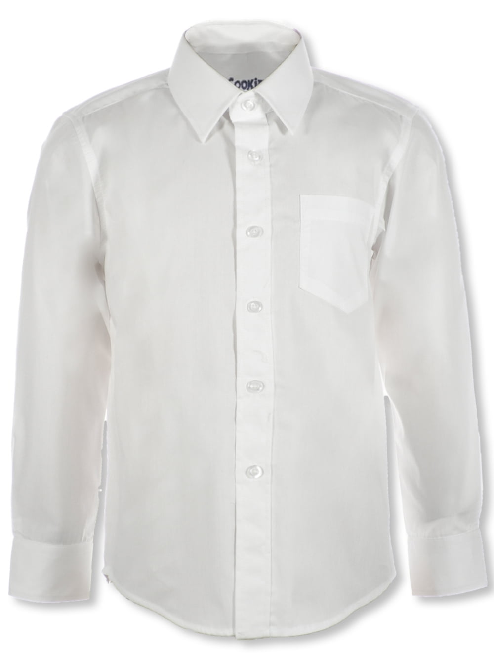 Cookie's Boys' L/S Button-Up Shirt Color: white Size: 20 - Walmart.com