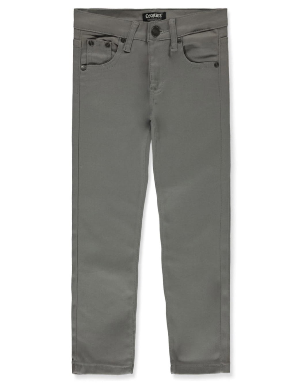 Cookie's Boys' 5-Pocket Stretch-Cotton Skinny Jeans - Gray, Size 16 ...