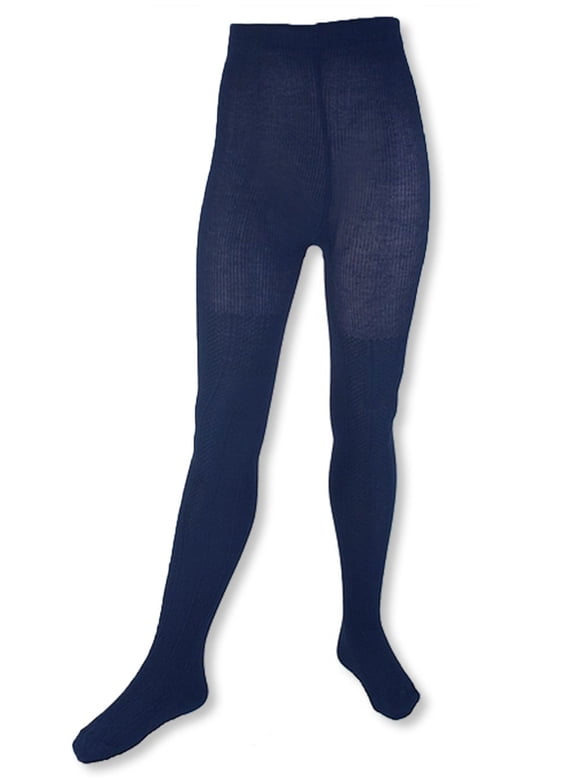 Navy Blue Tights Girls Socks Clothing