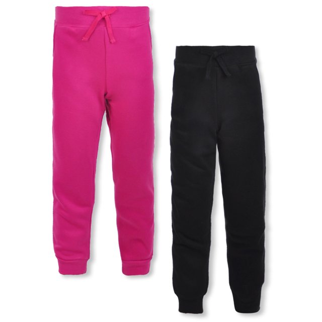Cookie's Comfy Kids Sweatpants - Girls' 2-Pack Jogging Pants, Night Owl ...