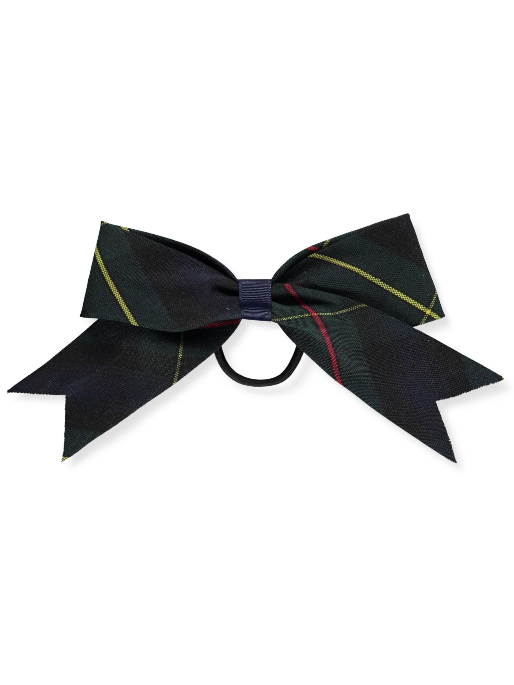 Cookie's Girls' Elastic Hair Bow Color: green/gold *plaid #83* Size ...
