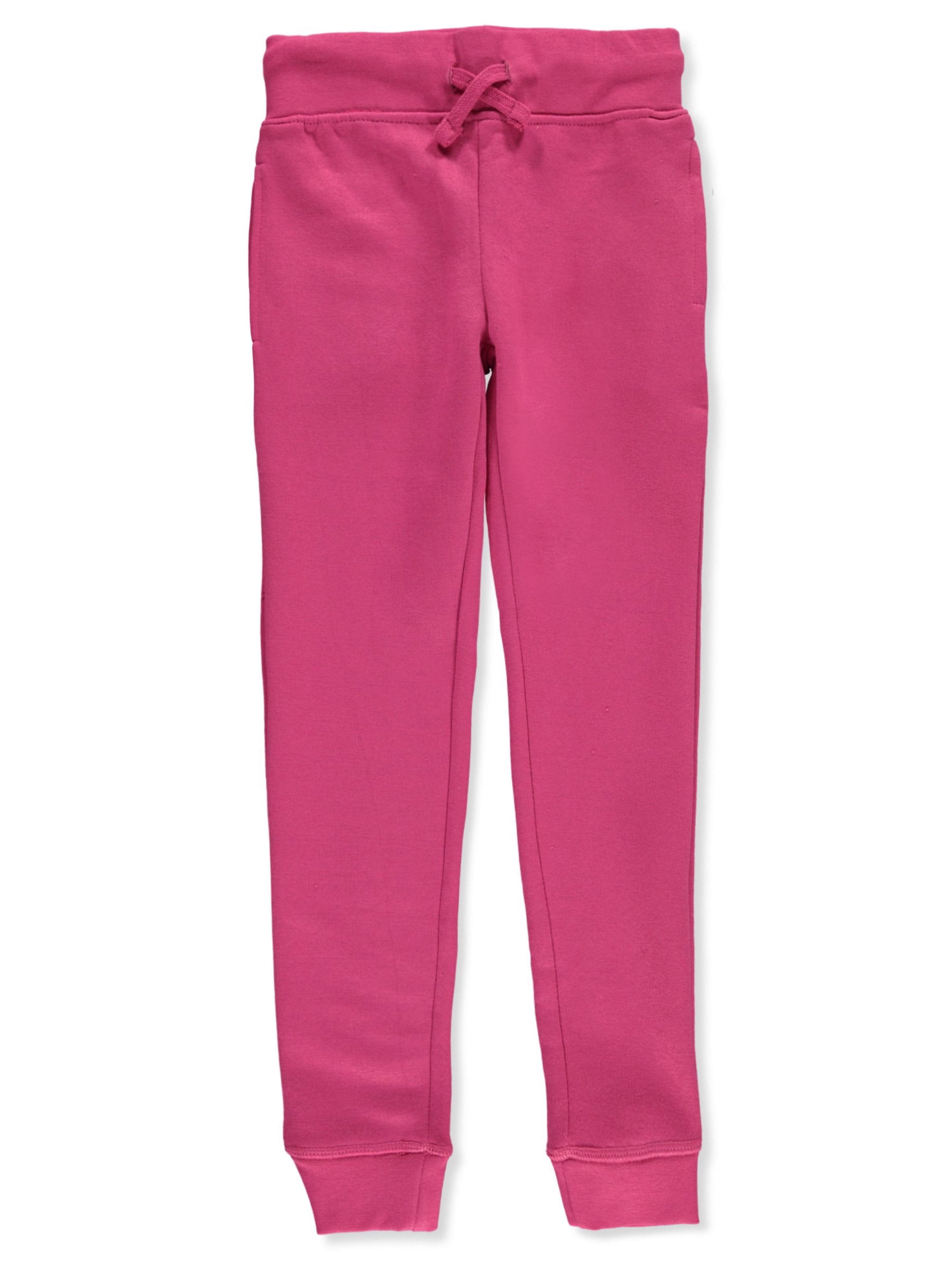 Cookie's Girls' Fleece Joggers - rose, 7 - 8 (Big Girls) - Walmart.com