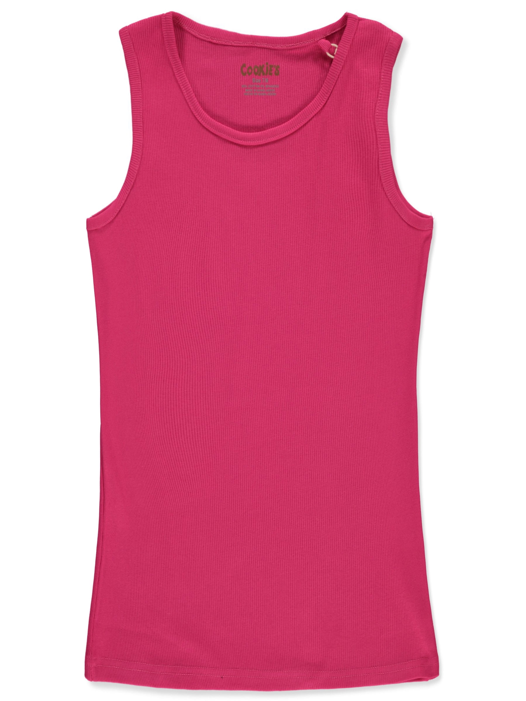 Cookie's Girls' Rib Tank Top Color: raspberry Size: 7 - 8 - Walmart.com