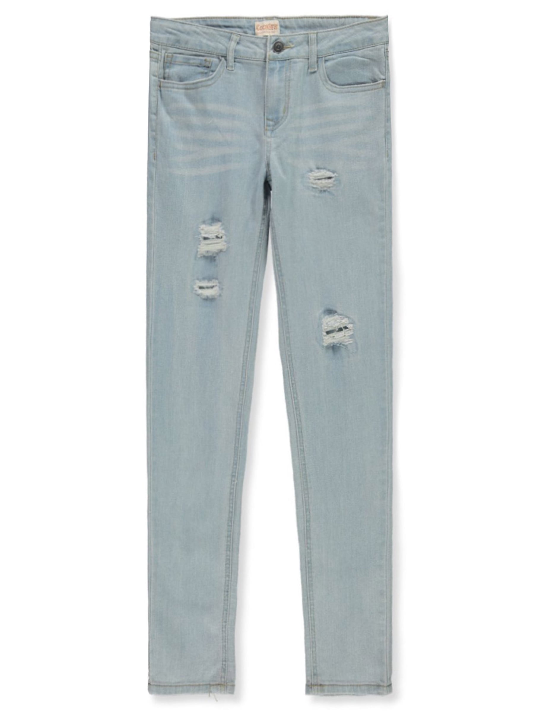Cookie's Girls' Rip-Patch Stretch Skinny Jeans - Walmart.com