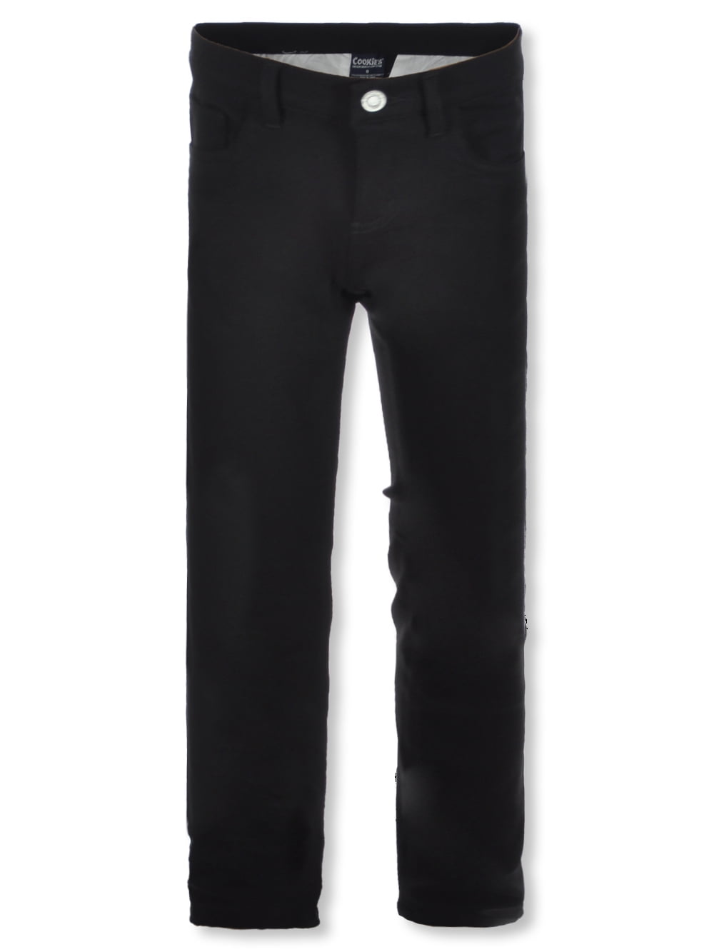 Cookie's Girls' Super Stretch Uniform Pants Color: black Size: 7 ...