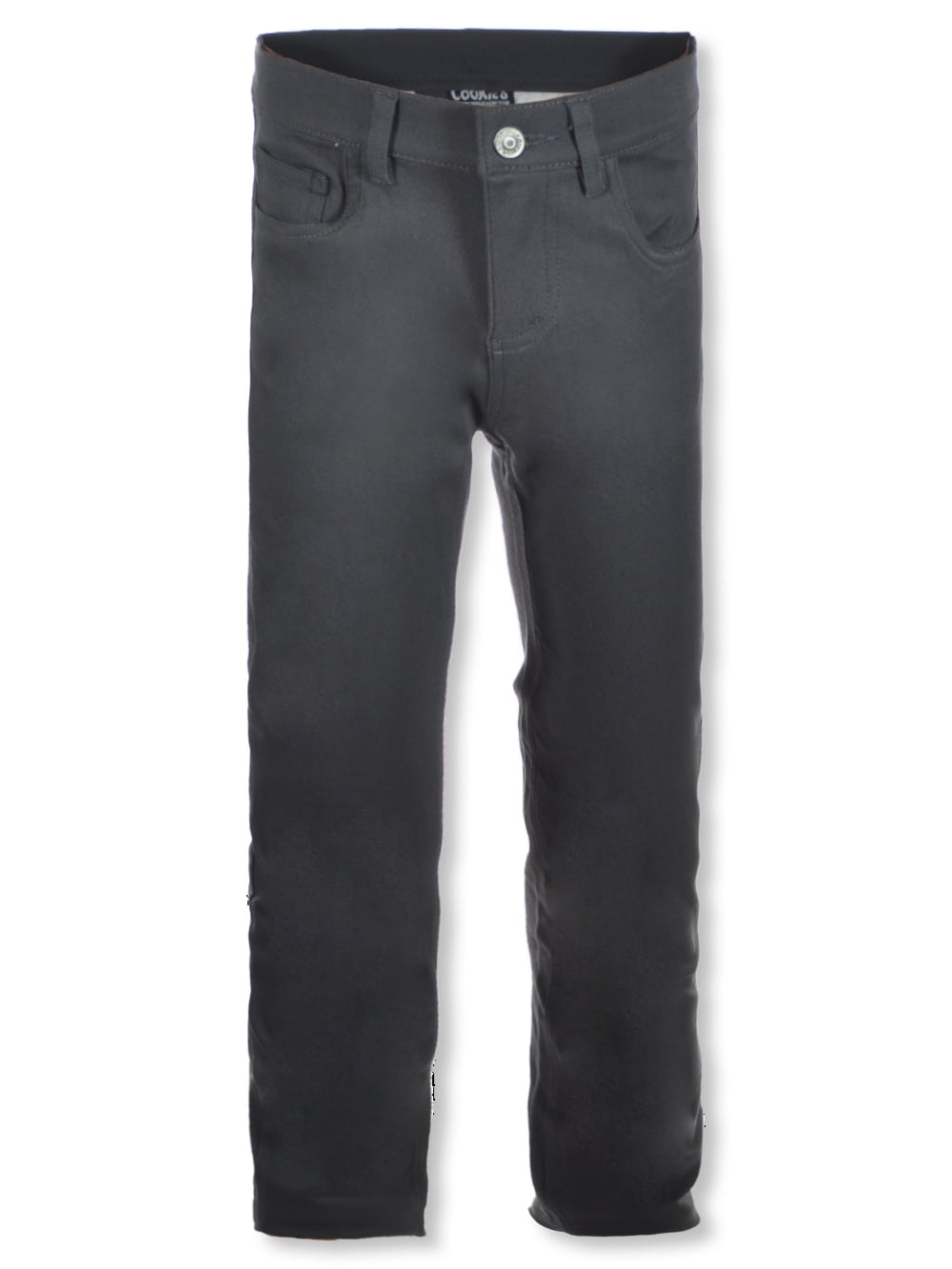 Cookie's Girls' Super Stretch Uniform Pants Color: gray Size: 5 ...