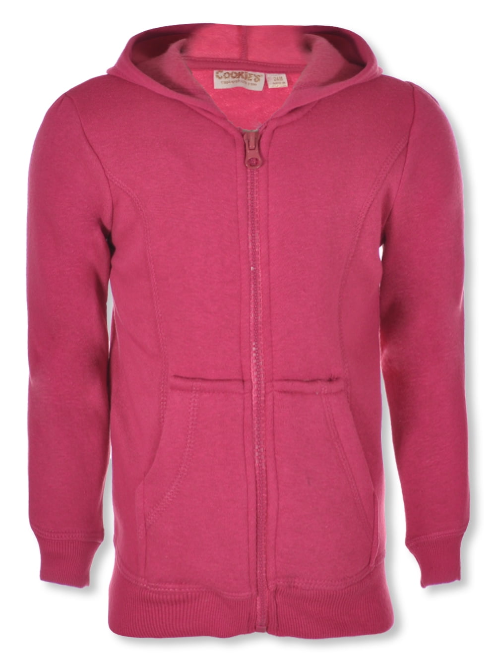 Cookie's Girls' Zipper Hoodie - rose, 3t (Toddler) - Walmart.com