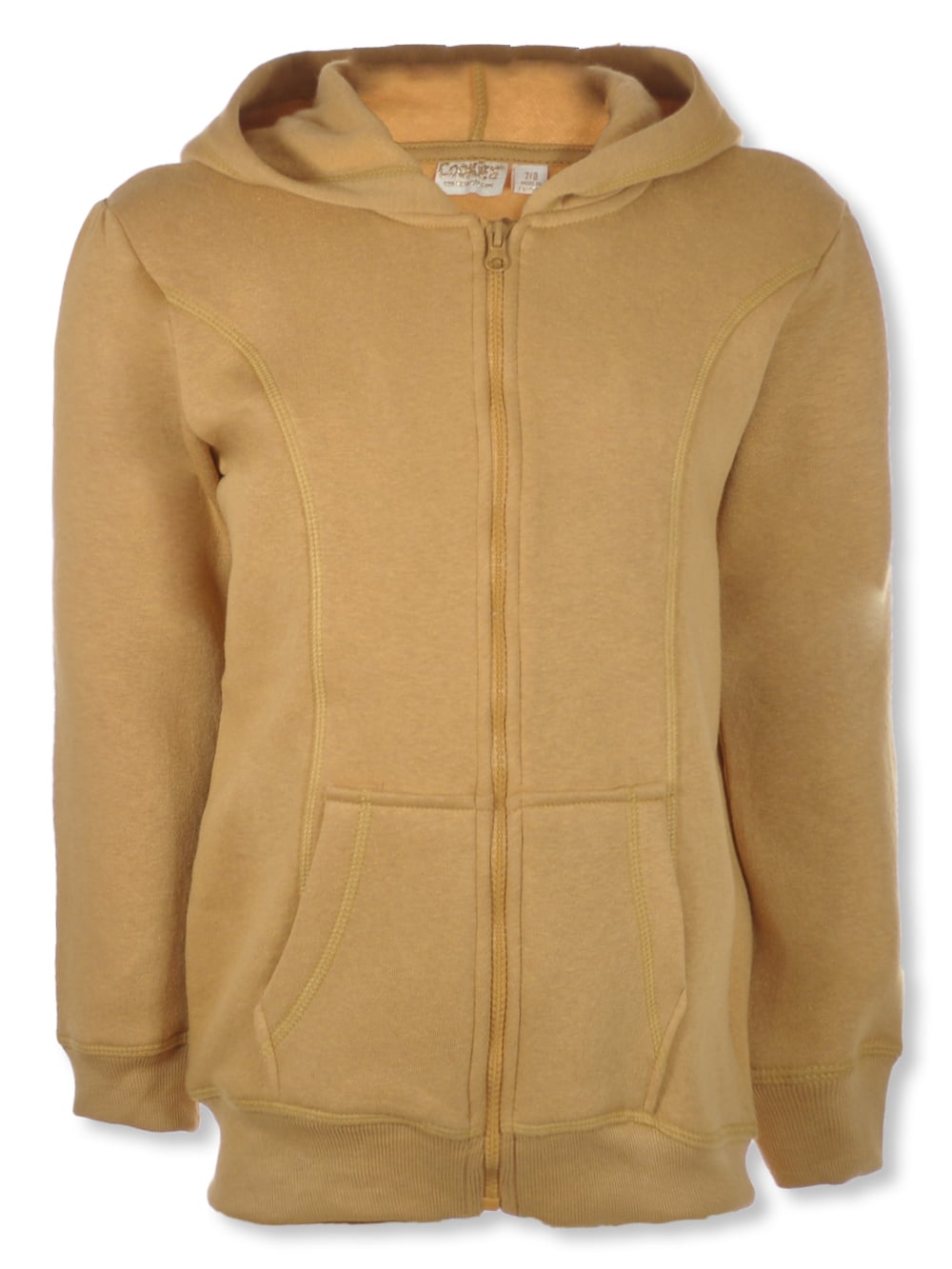 Cookie's Girls' Zipper Hoodie - taupe, 14 - 16 (Big Girls) - Walmart.com