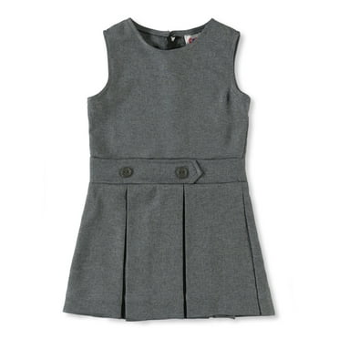 French Toast Girls School Uniform Plaid V-Neck Pleated Jumper, Sizes 4 ...