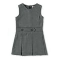 Cookie's Little Girls' Bib Front Jumper with Kick Pleats (Sizes 2 - 6X ...