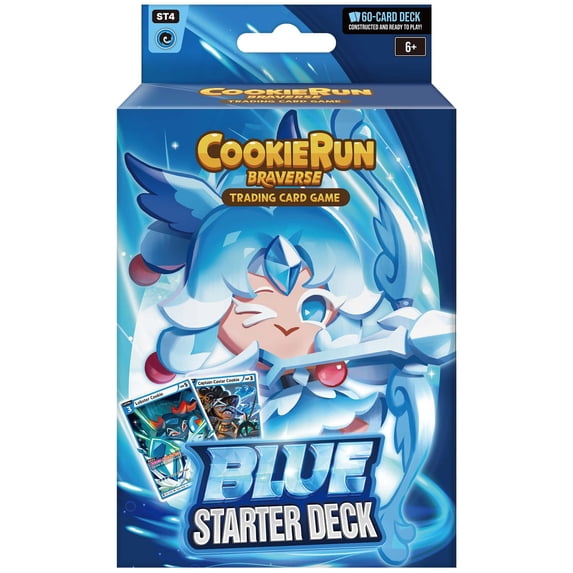CookieRun: Braverse Trading Card Game - Starter Deck Blue - Flexible ...