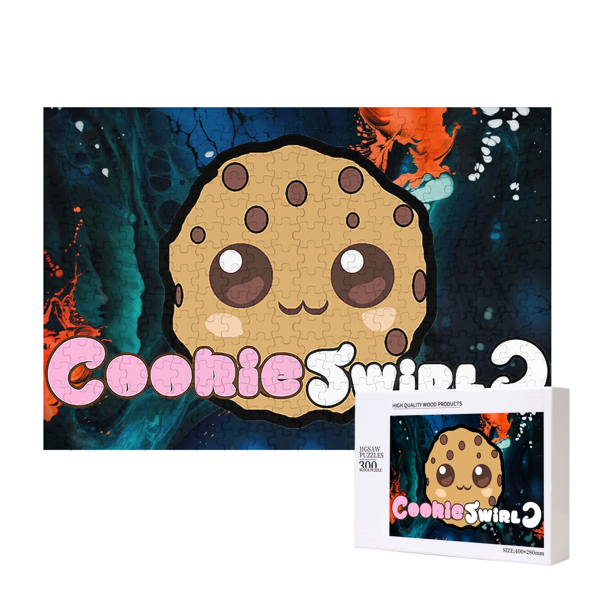 CookieSwirlC 300 Piece Jigsaw Puzzle Puzzle for Adults Child and ...
