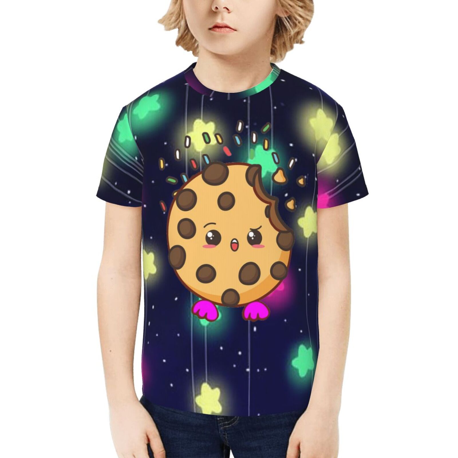 CookieSwirlC Cute Teenage T-shirt for Boy Girl Short Sleeve Graphic ...