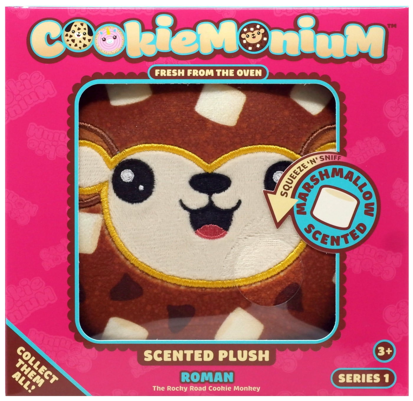 Cookiemonium Series 1 Roman Scented Cookie Plush - Walmart.com