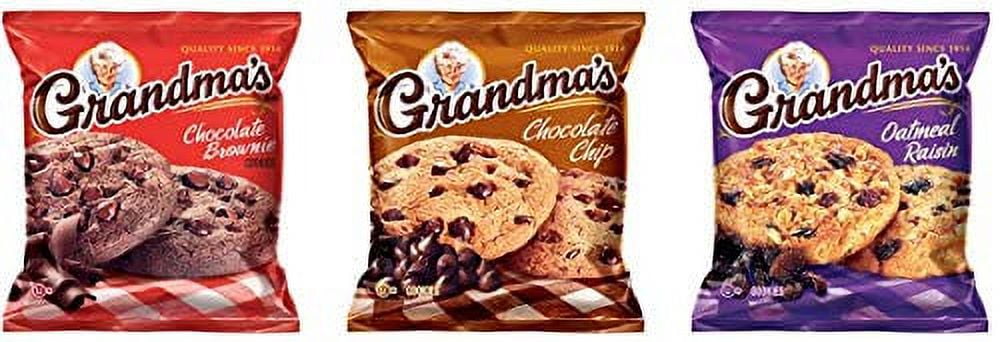 Cookies 2.5 Oz Packages Bundle Of 15 Pack Includes : 5 X Chocolate ...