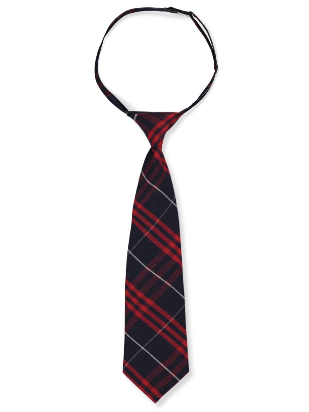 Cookies Boys' Banded Tie Color: navy/red/white *plaid #37* Size: 14 ...