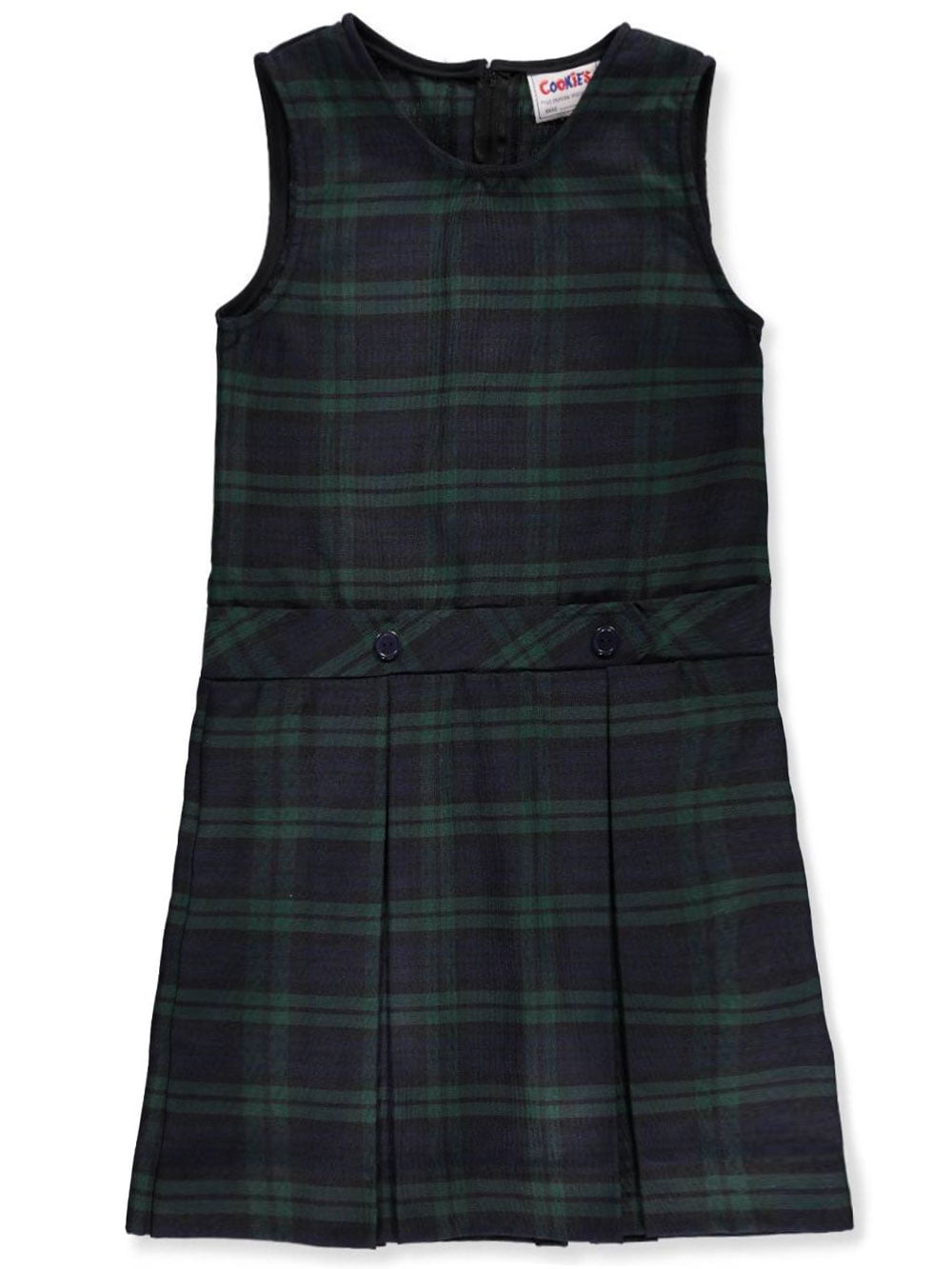 Cookies' Brand Big Girls' Bib Front Jumper - Walmart.com