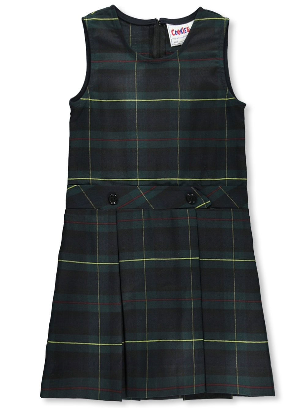 Cookies' Brand Big Girls' Bib Front Jumper - Walmart.com