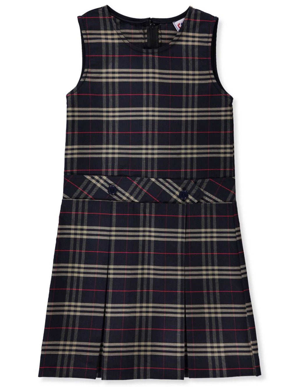 Cookies' Brand Big Girls' Bib Front Jumper - Walmart.com