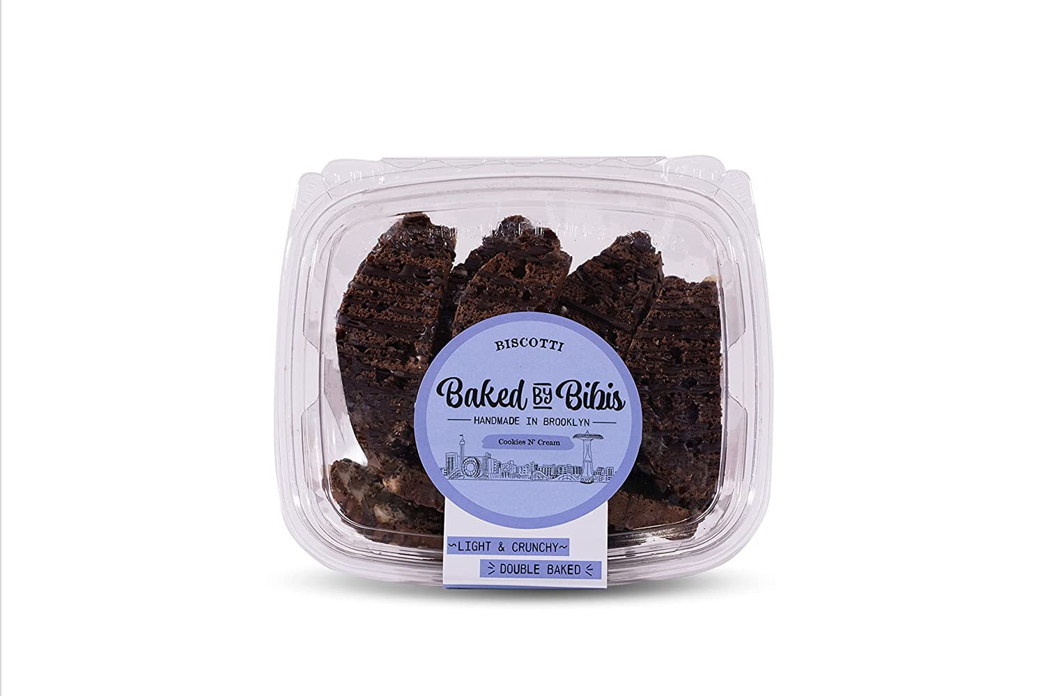 Baked By Bibis Healthy Gluten-Free Biscotti Cookies (Cookies & Creme ...