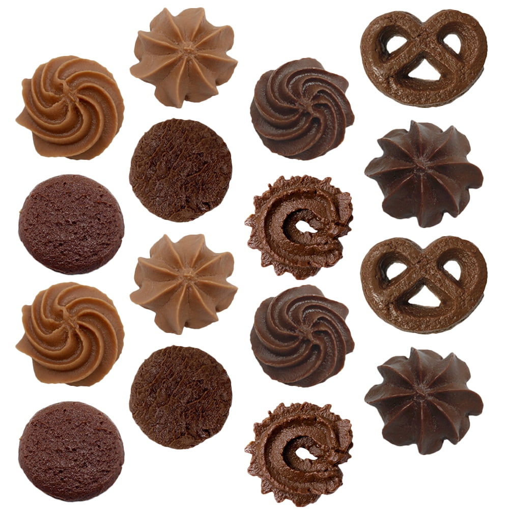 Cookies Model Faux Realistic Biscuits Toy Horse Accessories Food Pvc ...
