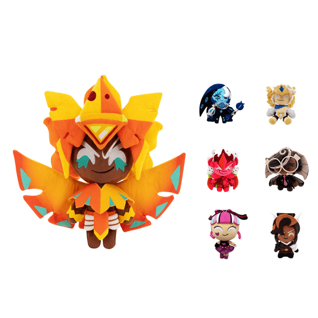 Cookies Ran Kingdom Cookies Plush Dolls Golden Cheese Cookie Plush ...