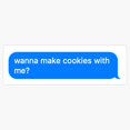 Cookies Sweet Tooth Bakery Snack Snack Slogan Vinyl Sticker - Walmart.com