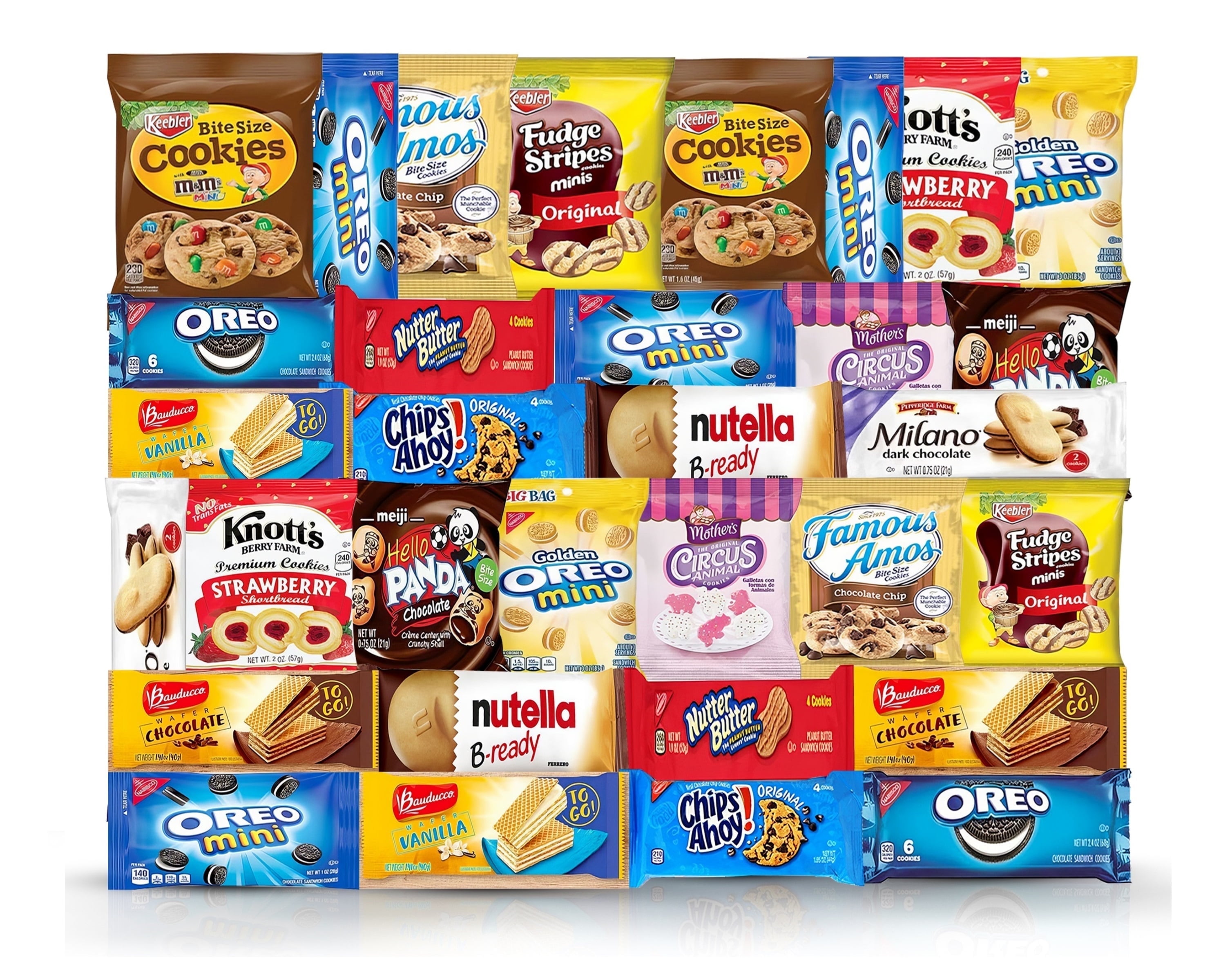 Pepperidge Farm Cookies Variety Pack, 32 ct, Individually Wrapped ...