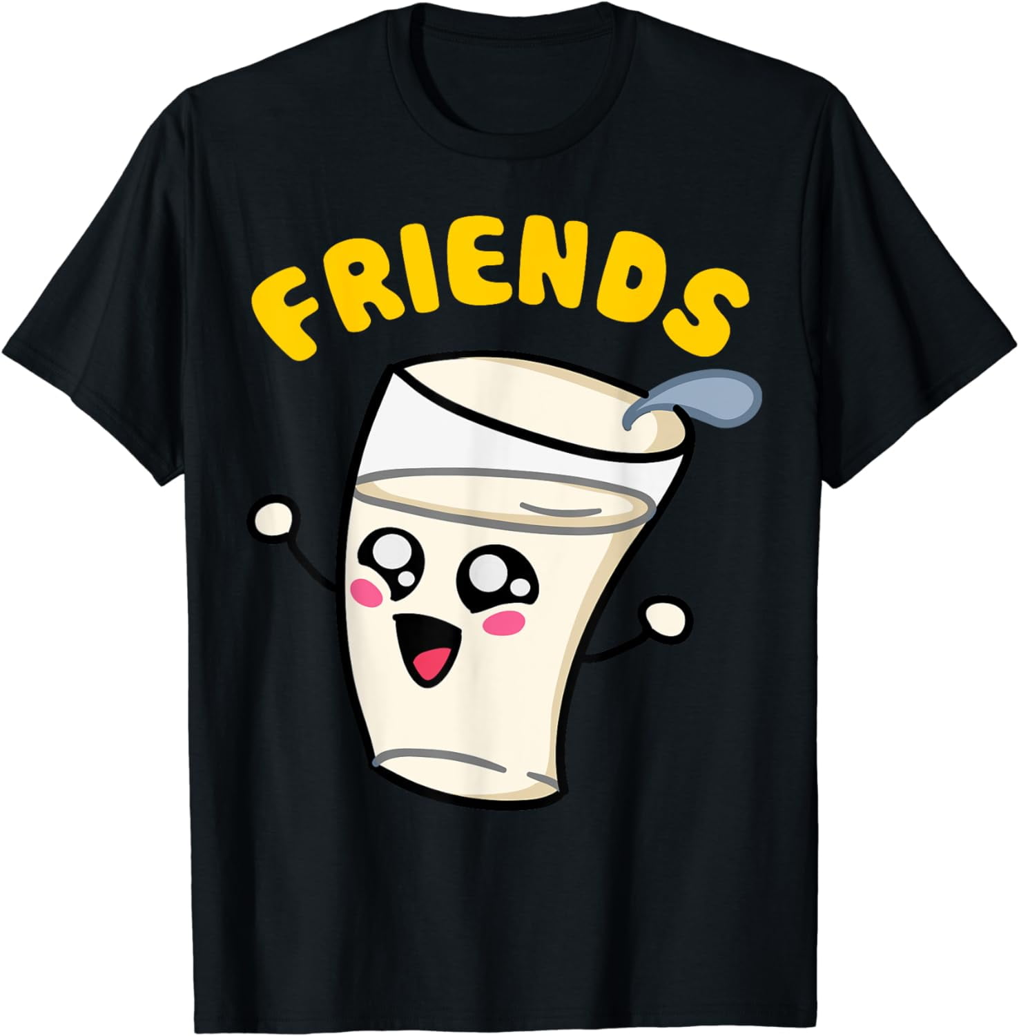 Cookies and Milk - 2 of 2 - Couple Matching - Best Friends T-Shirt ...