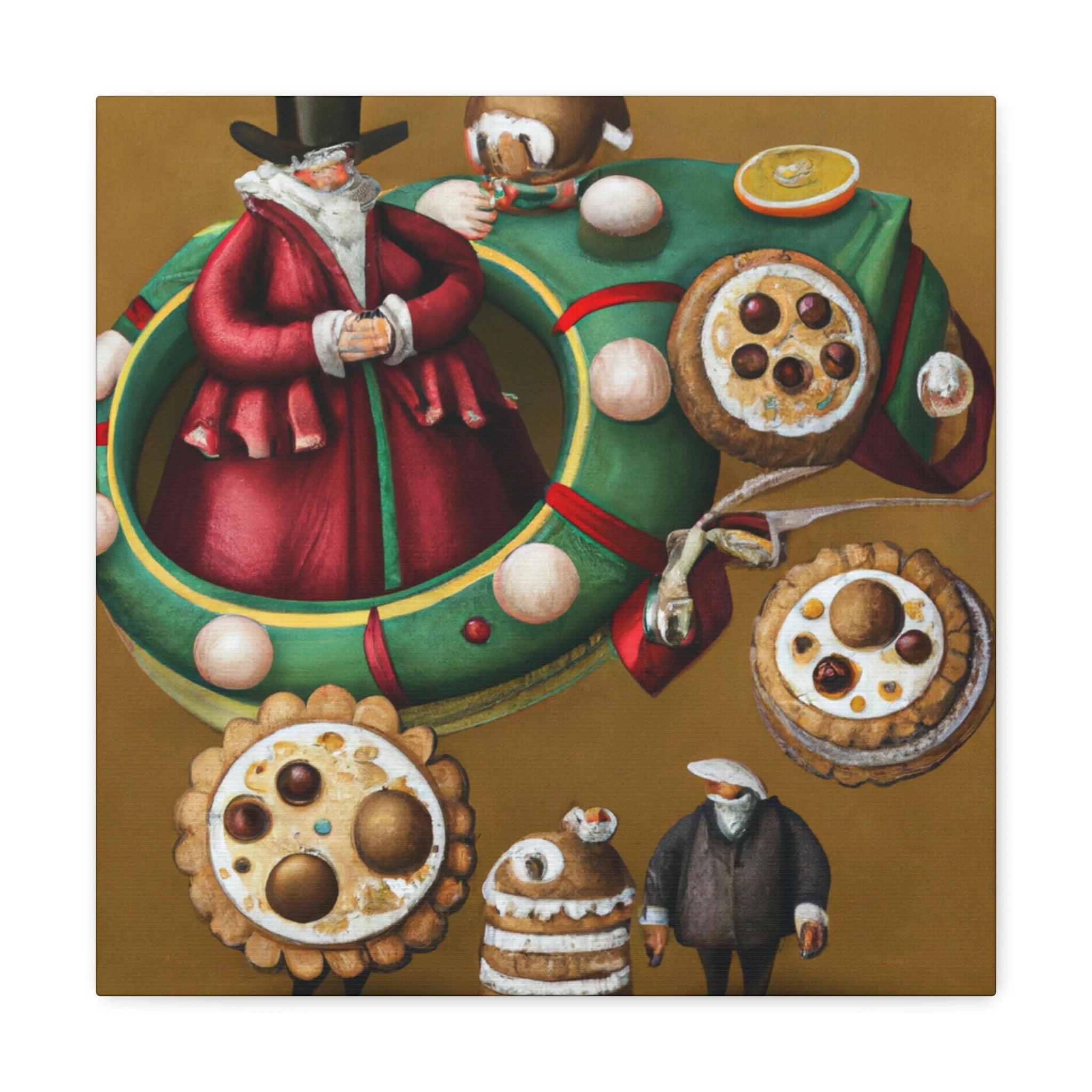 Cookies in Rococo Style - Canvas - Walmart.com