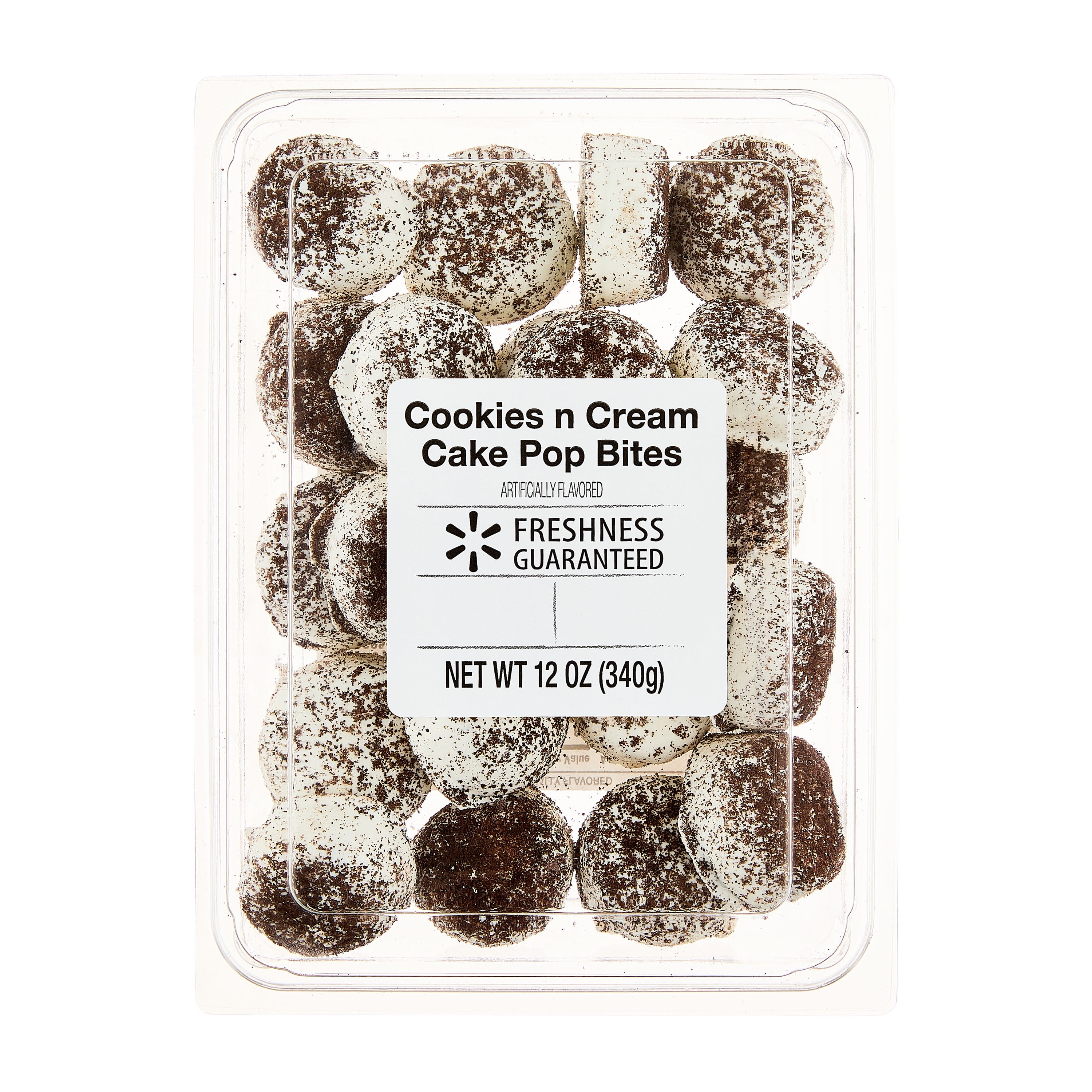 Freshness Guaranteed Cookies n Cream Cake Pop Bites, 12 oz (Shelf ...
