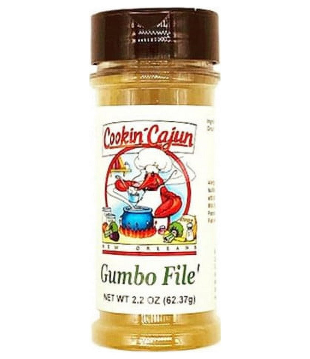 Cookin' Cajun Gumbo File 2.2oz - Walmart.com