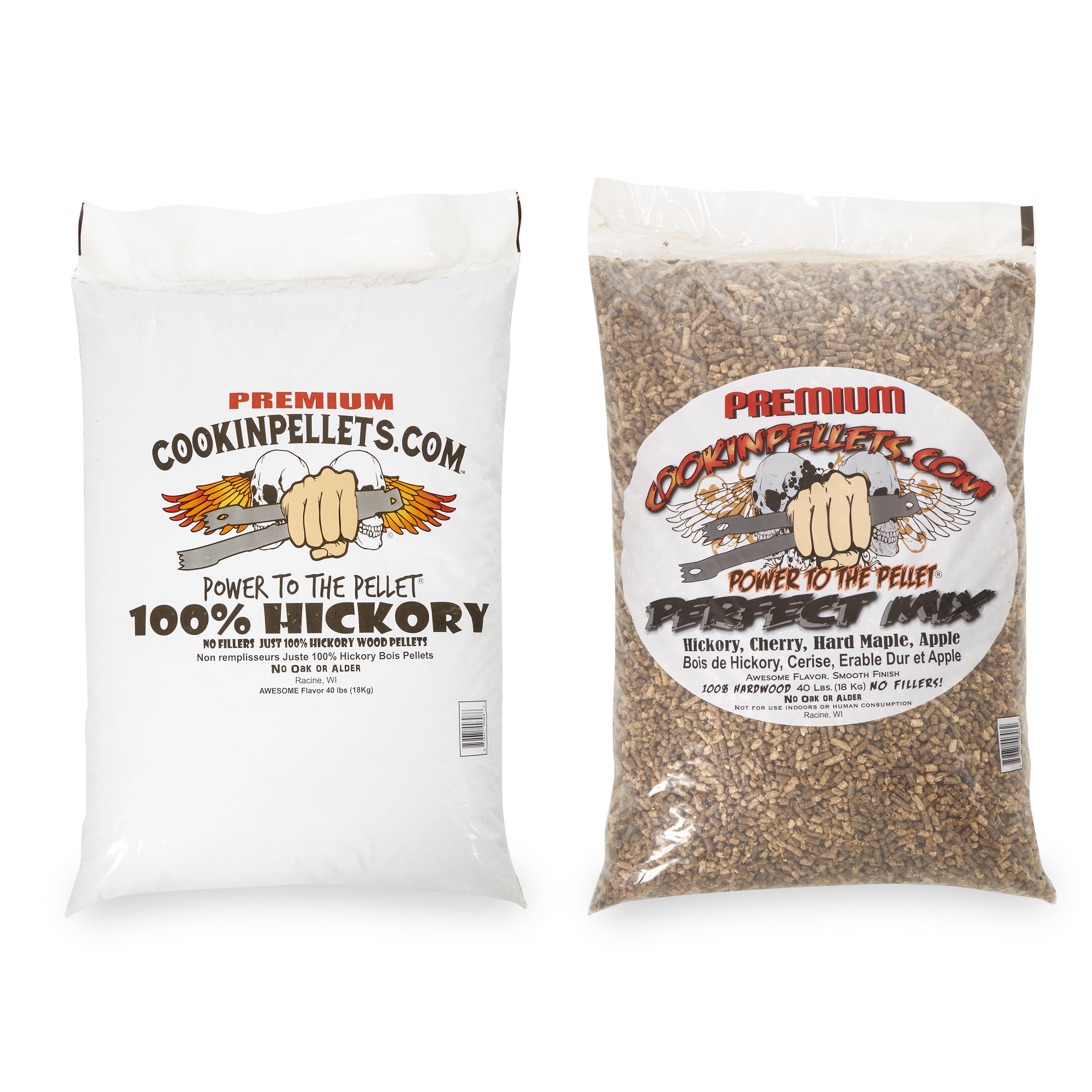 Free Shipping! CookinPellets Premium Hickory Wood Pellets and Perfect ...