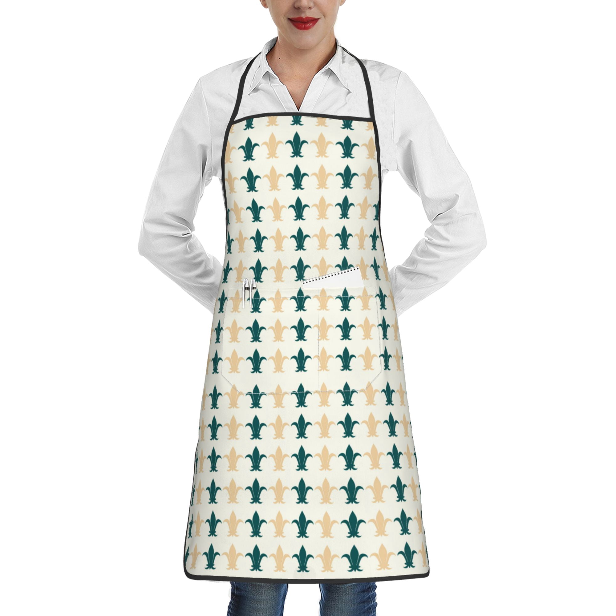 Cooking Apron Color illustration border background Kitchen Apron For ...