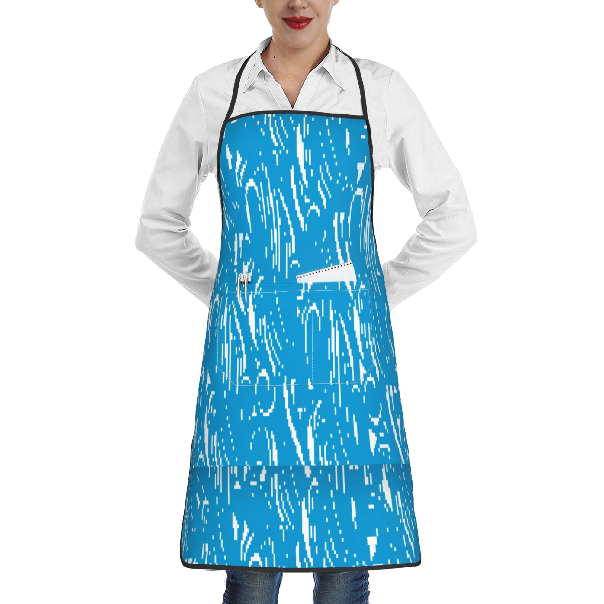 Cooking Apron Seamless Pattern Background Kitchen Apron For Baking/BBQ ...