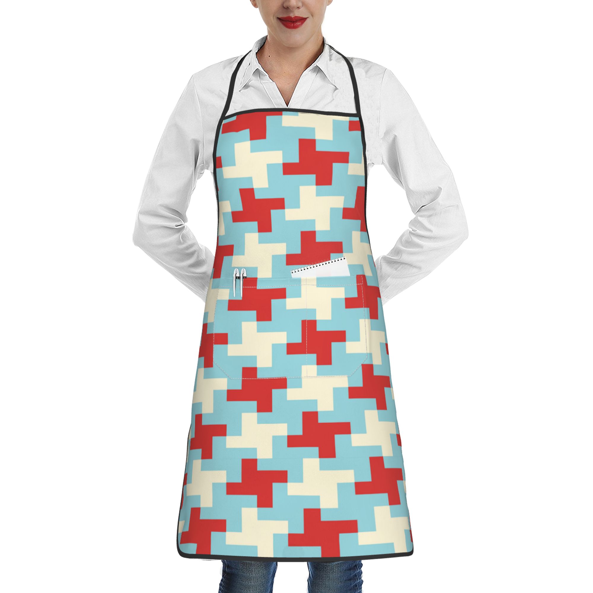 Cooking Apron Seamless floral pattern background Kitchen Apron For ...